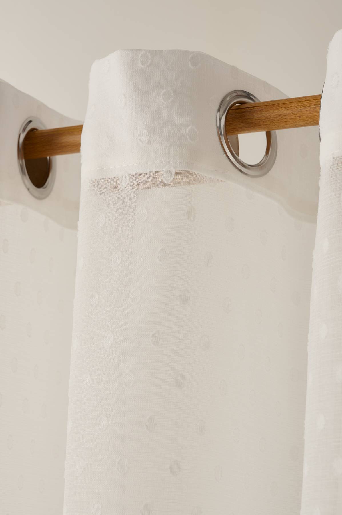 Visillo Blanco Deconova | Deprati Tienda Online