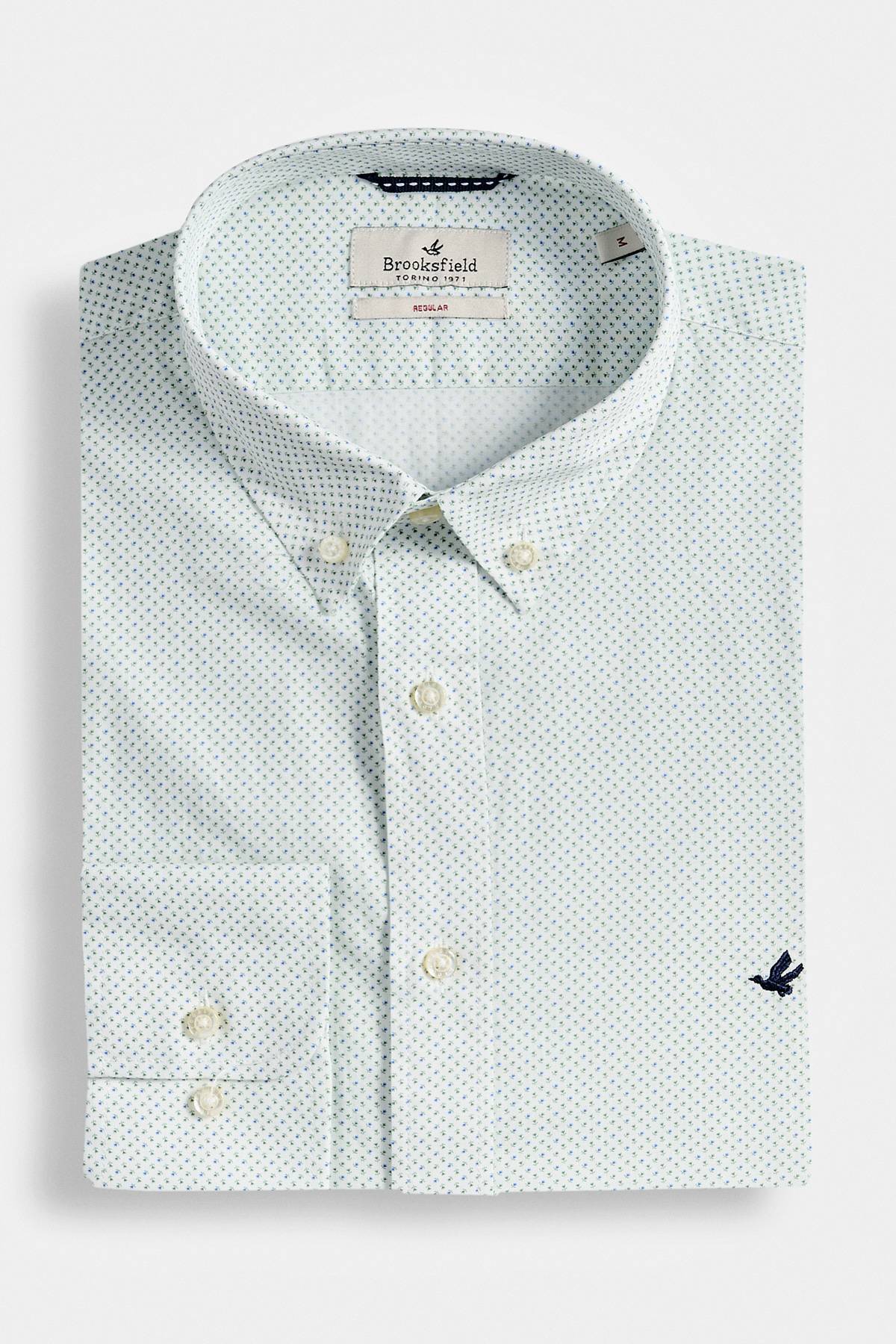 Camisa Regular Manga Larga Brooksfield | Deprati Tienda Online