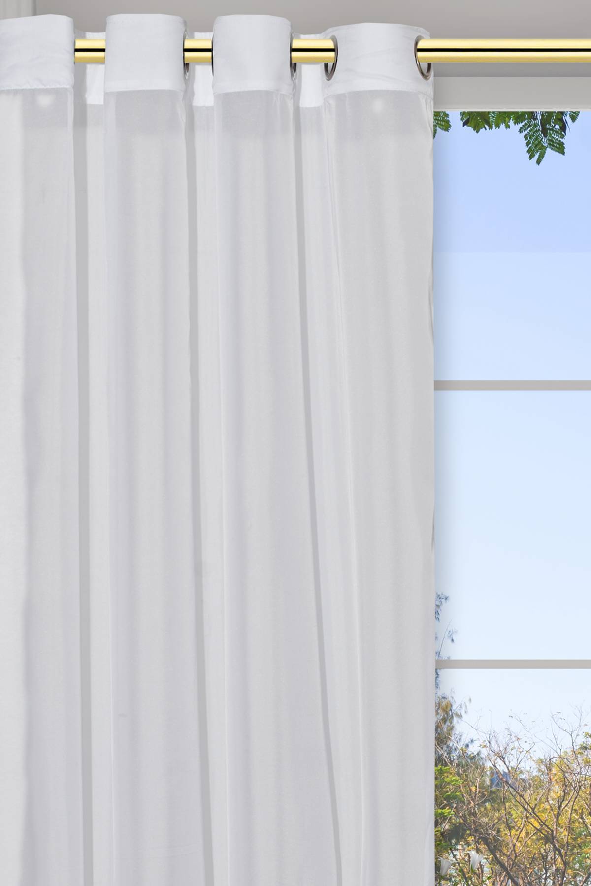 Visillo Deconova Blanco | Deprati Tienda Online