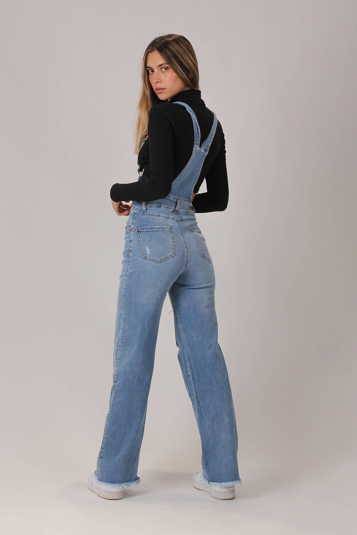 Overol con Rotos Blue Theory | Deprati Tienda Online