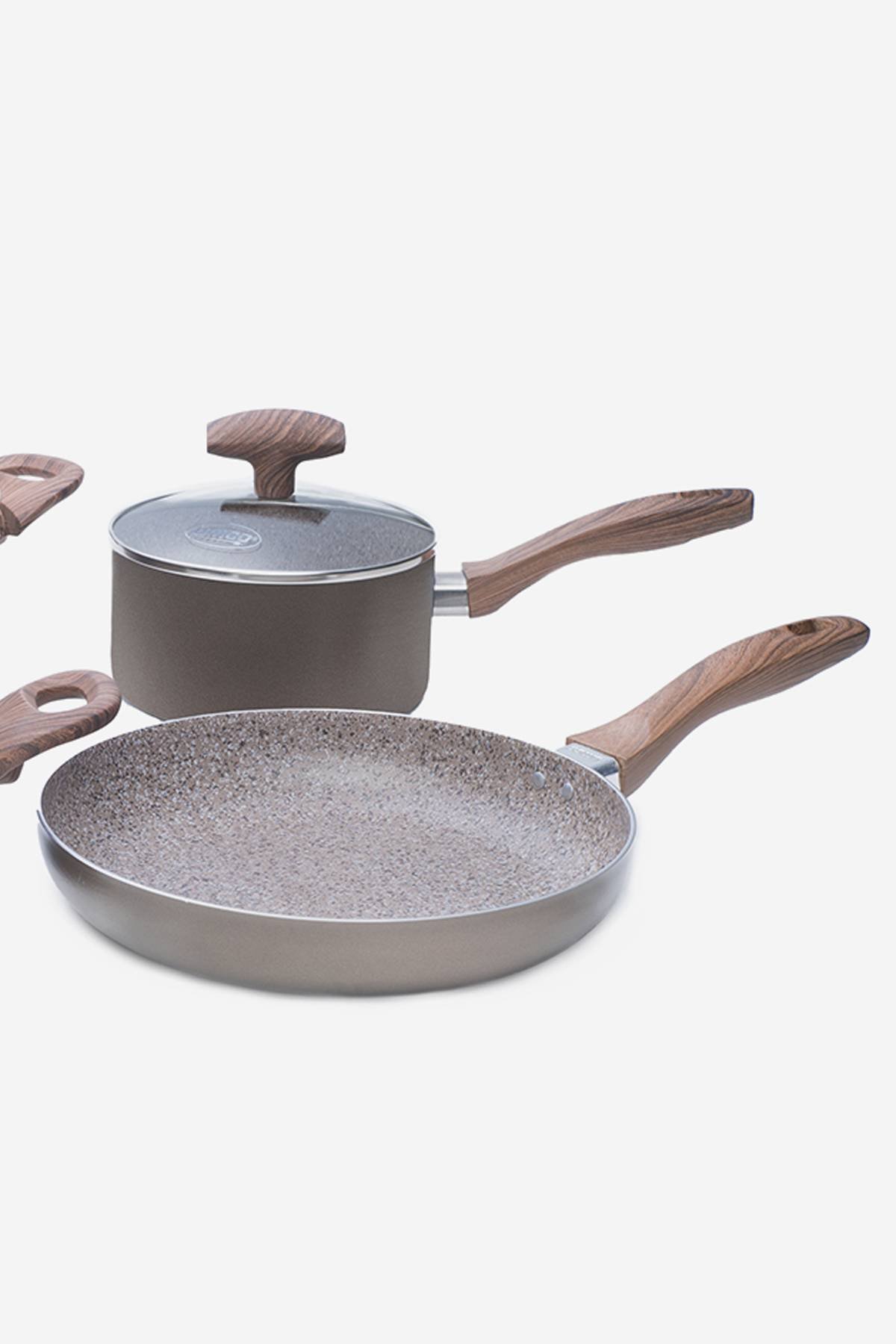 Set de Ollas Acero Inoxidable Umco Luxury X4 | Deprati Tienda Online