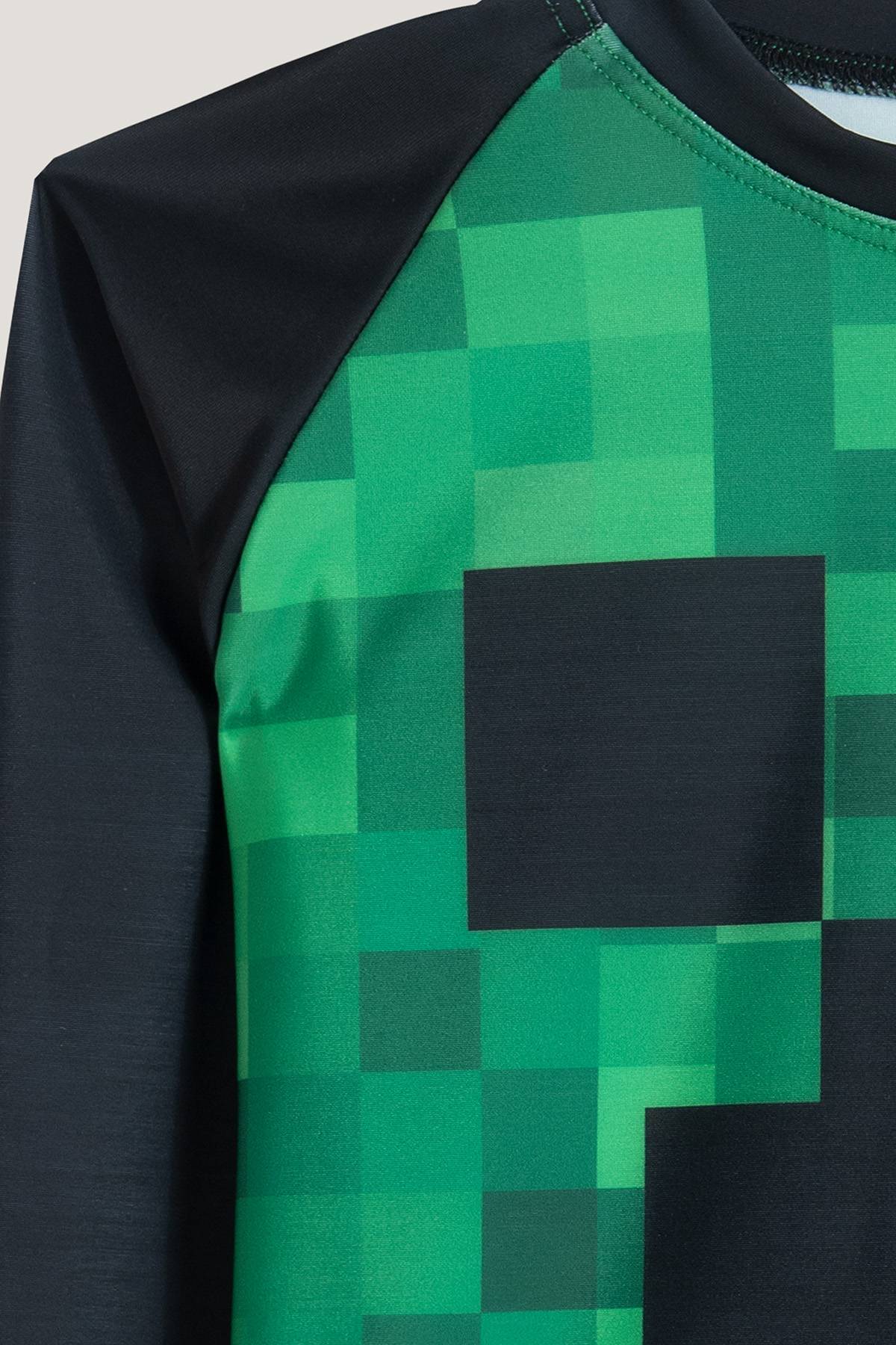 Rashguard Manga Larga Minecraft | De Prati Tienda Online