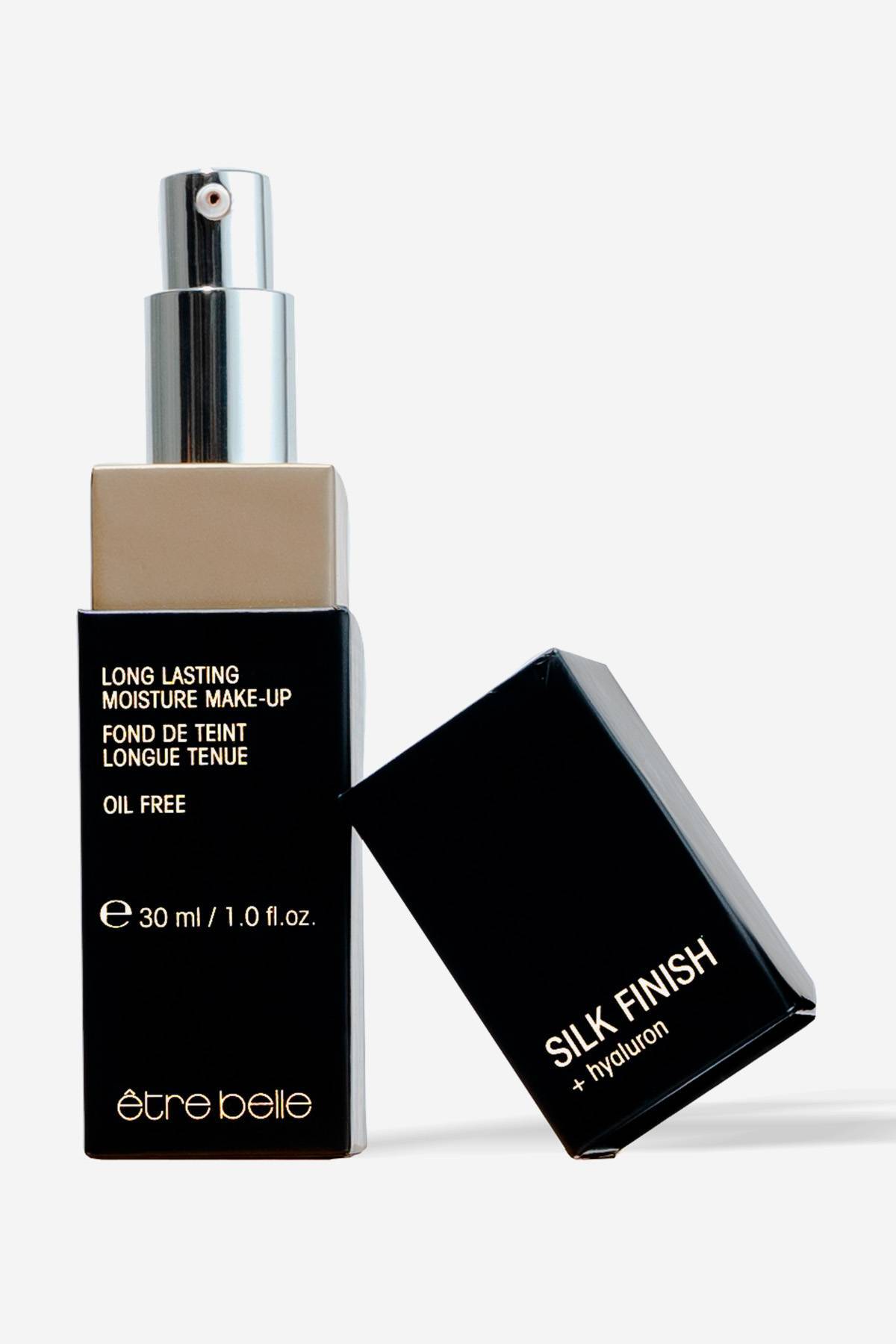 Base Líquida Silk Finish + Hyaluron être-belle 18 Oscuro | Deprati ...