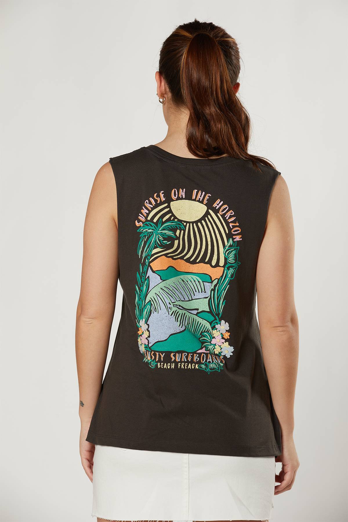 Camiseta Muscle Tee Estampada Rusty | De Prati Tienda Online