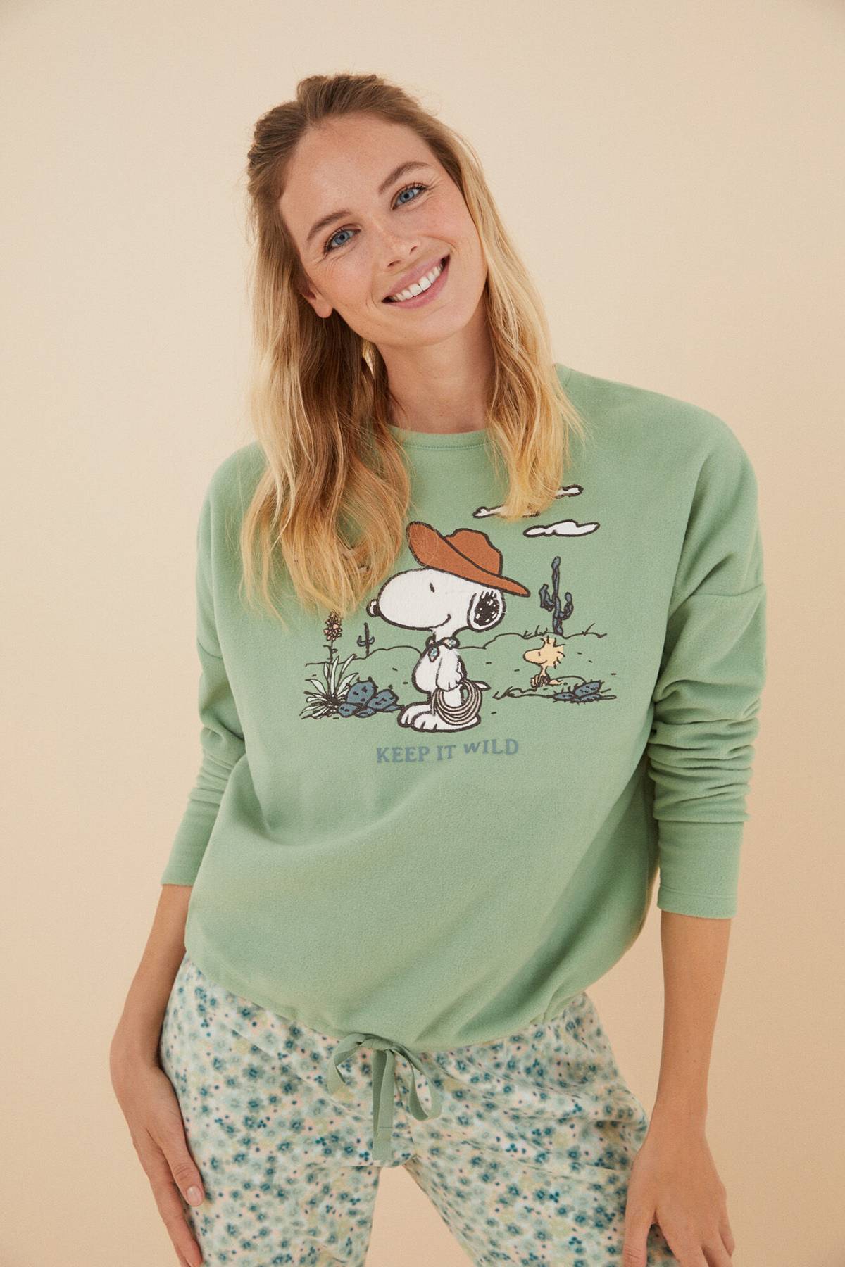 Set De Pijama Snoopy Womensecret De Prati Tienda Online