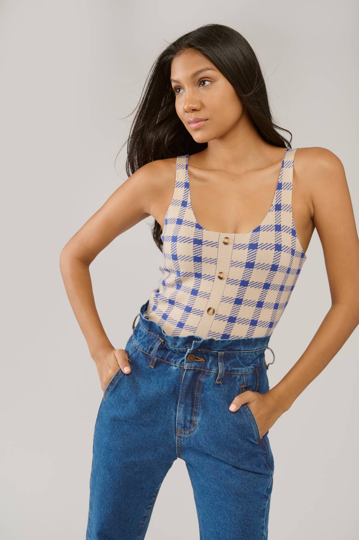 Camiseta de Tiras Unicolor Look Express | Deprati Tienda Online