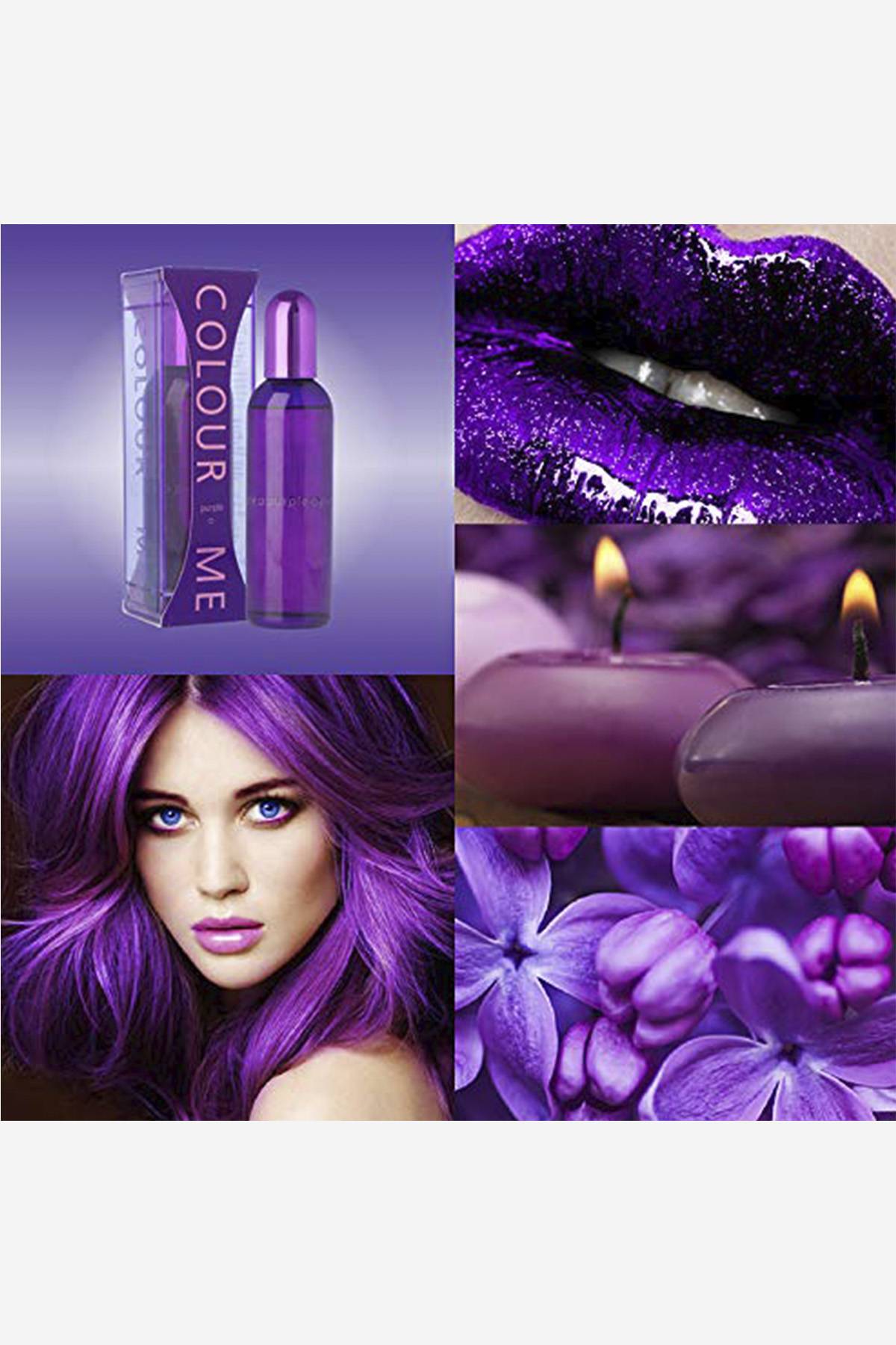 Eau de Parfum Femme Purple Colour Me 100 ml | Deprati Tienda Online