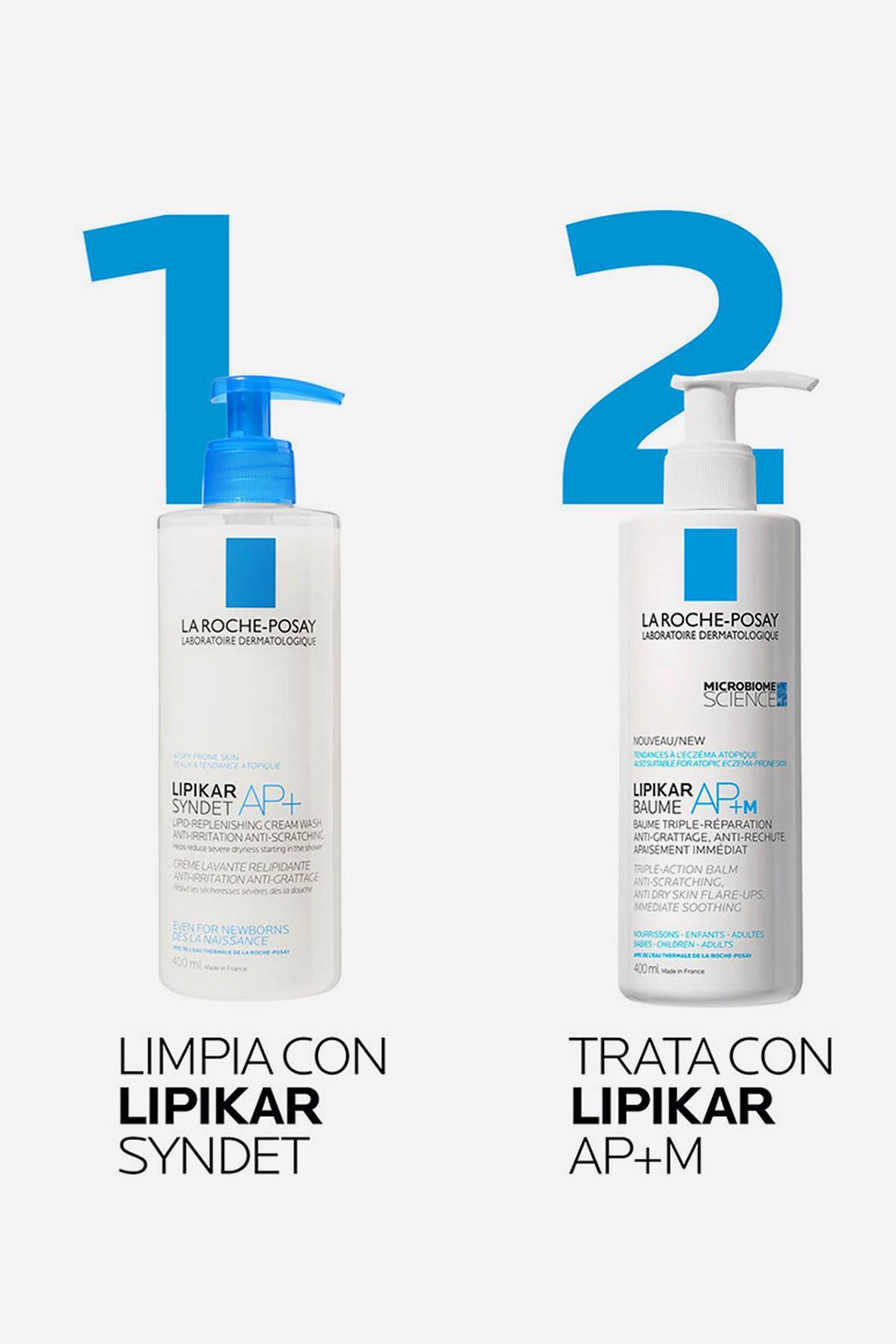 Crema Corporal Hidratante Lipikar Baume Ap+ La Roche-Posay 400ml ...