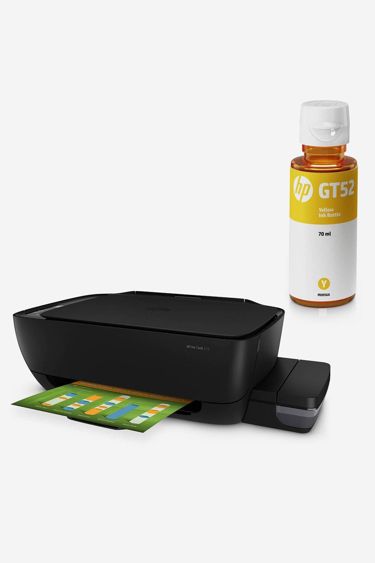 Impresora HP Smart Tank 315 + Resma + Tinta | Deprati Tienda Online