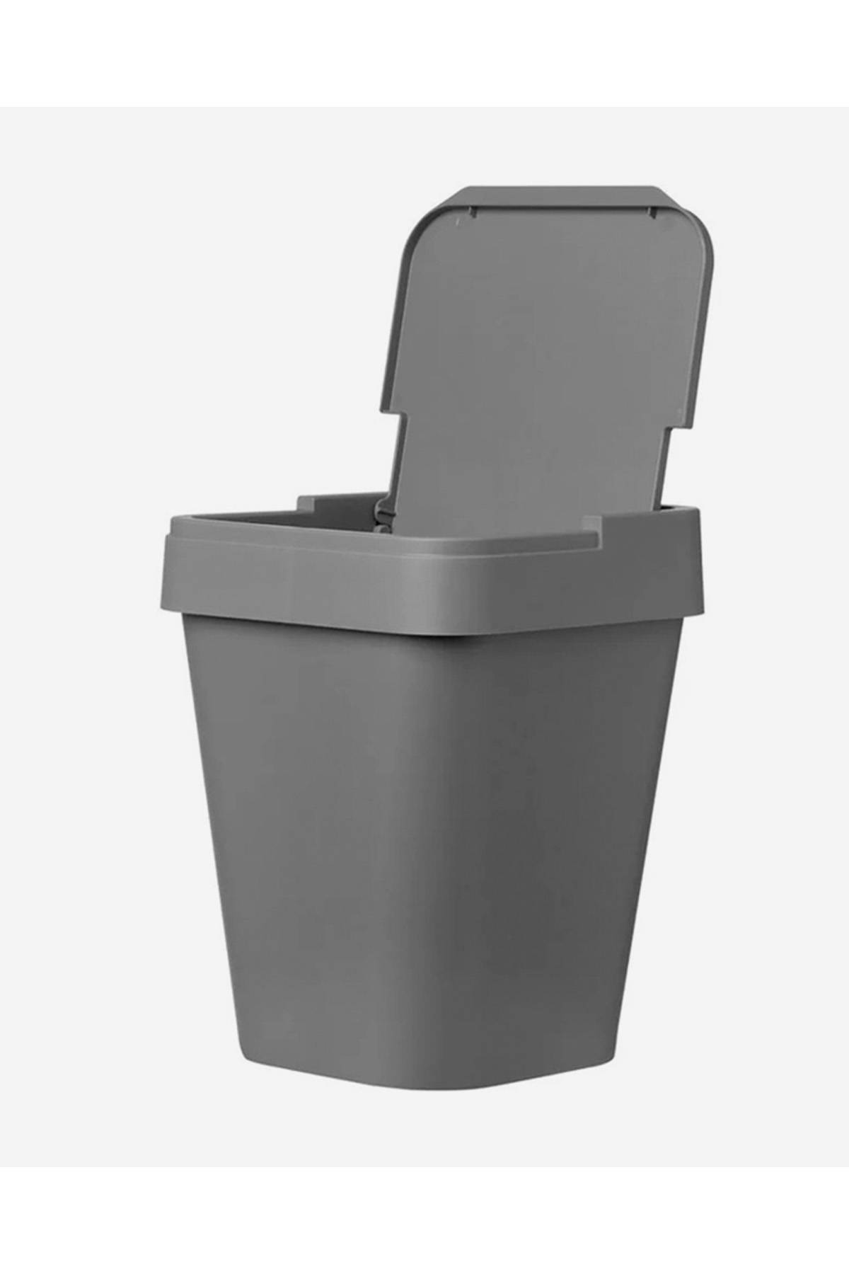 Tacho para Basura Gris Ou | Deprati Tienda Online