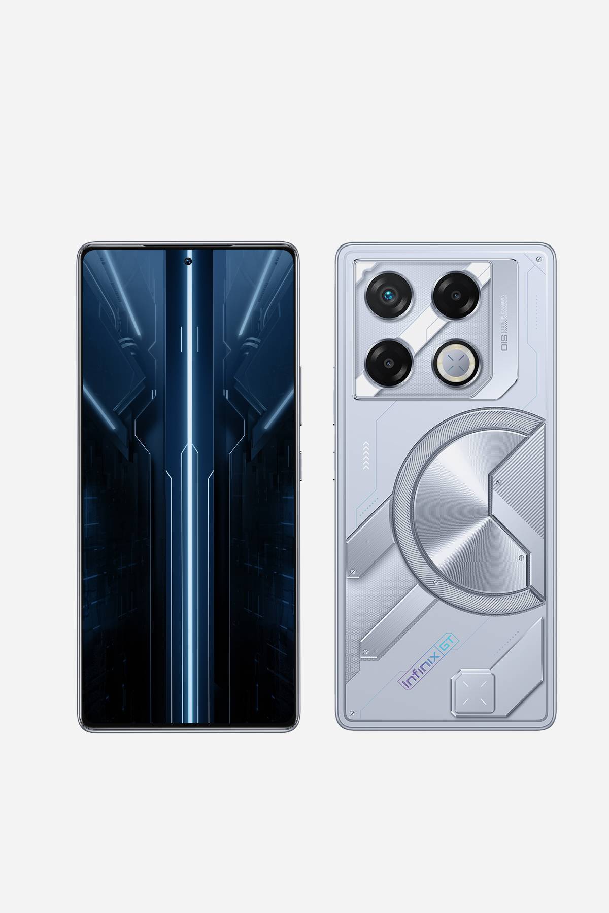 Celular Infinix GT 20 Pro Mecha Silver 256 GB | Deprati Tienda Online