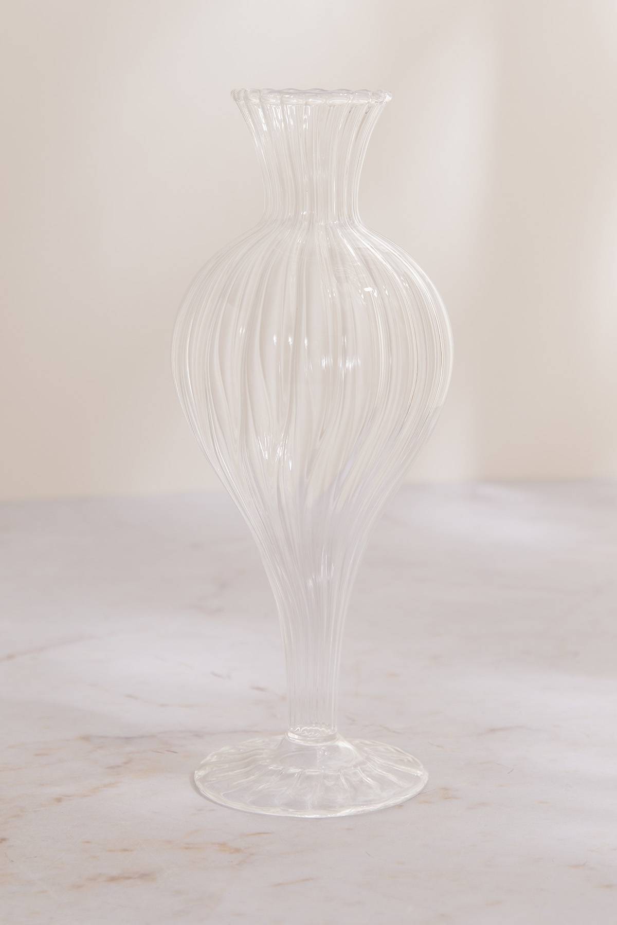 Florero Transparente Concepts 20.6cm | De Prati Tienda Online