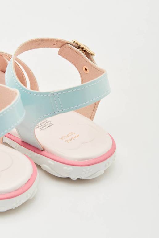 Sandalia de Tiras Cruzadas Mini Sua Cia | De Prati Tienda Online