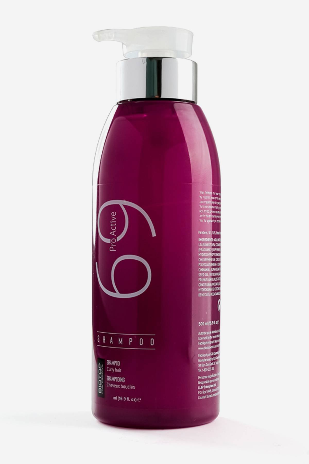 Shampoo 69 Pro Active Biotop 330 ml | Deprati Tienda Online