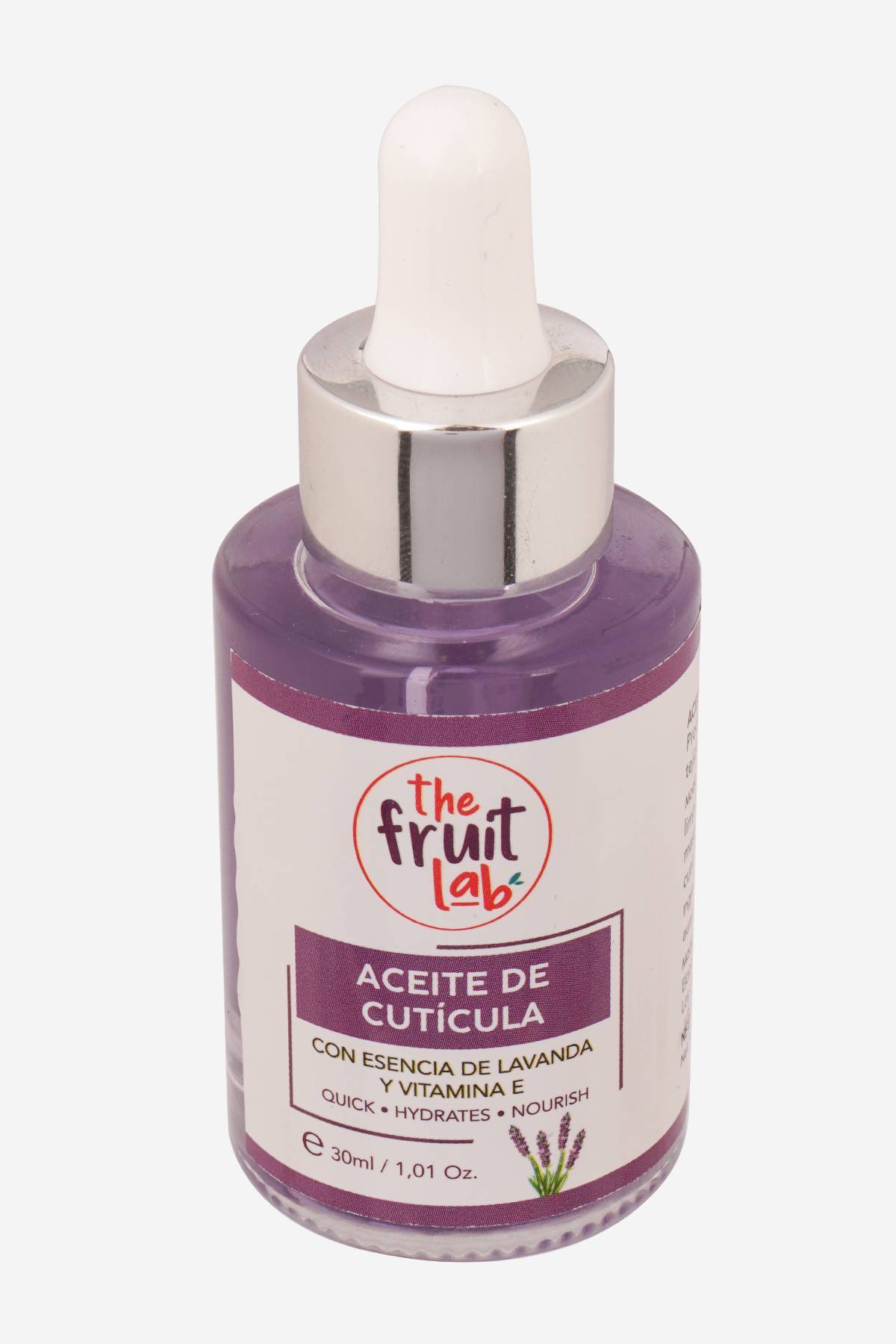 Aceite de Cutícula Lavanda The Fruit Lab 30 ml | De Prati Tienda Online