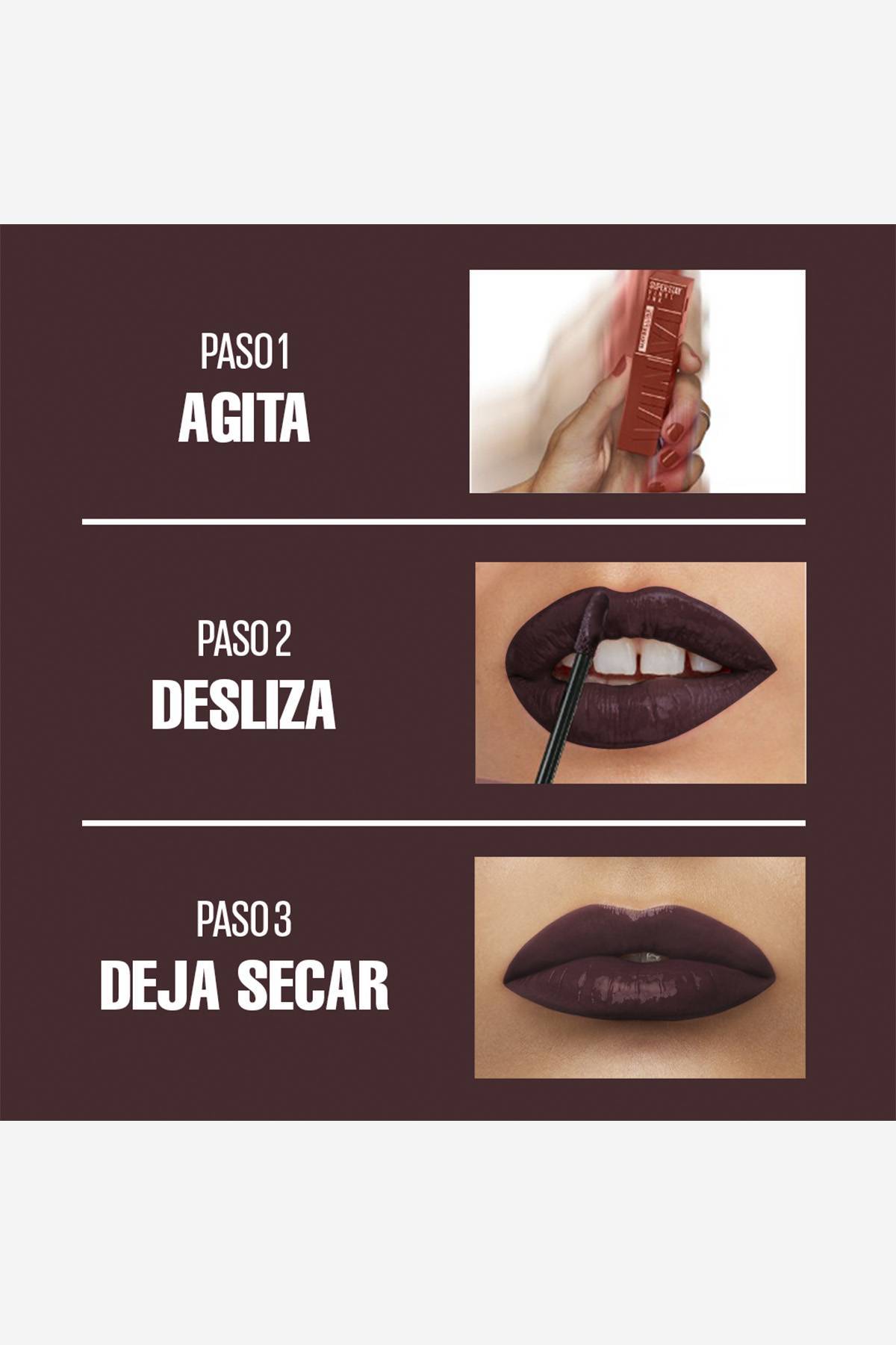 Labial Líquido Super Stay Vinyl Ink Maybelline Fearless | Deprati ...