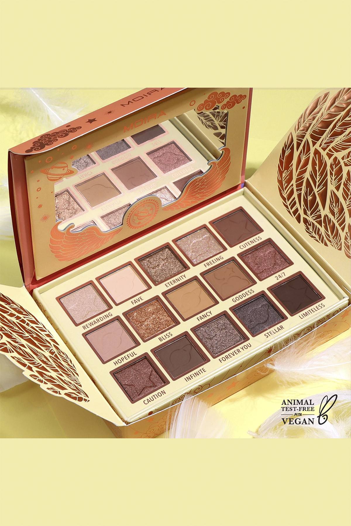 Paleta de Sombras Celestial Moira Chasing Eternity x15 | Deprati Tienda ...