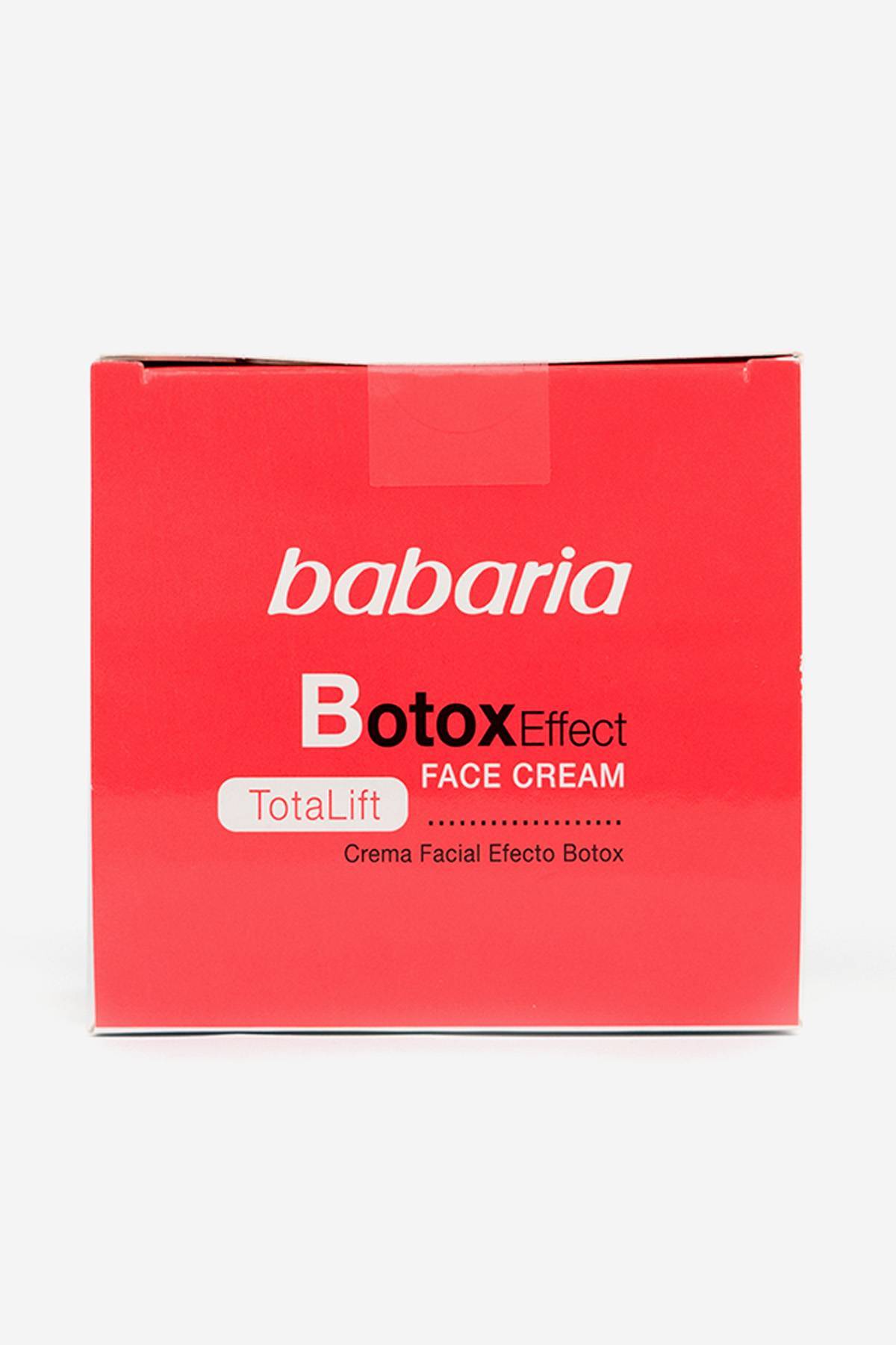 Crema Facial Antiedad Botox Effect Babaria 50ml | Deprati Tienda Online