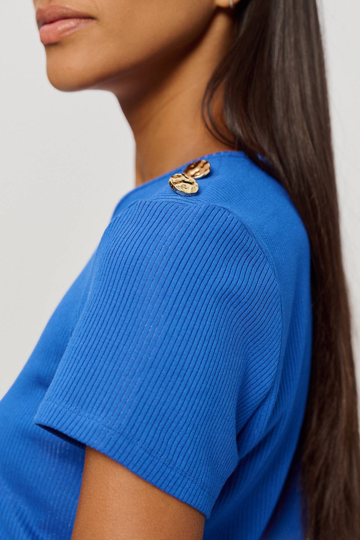 Camiseta con Botones Isabella | Deprati Tienda Online