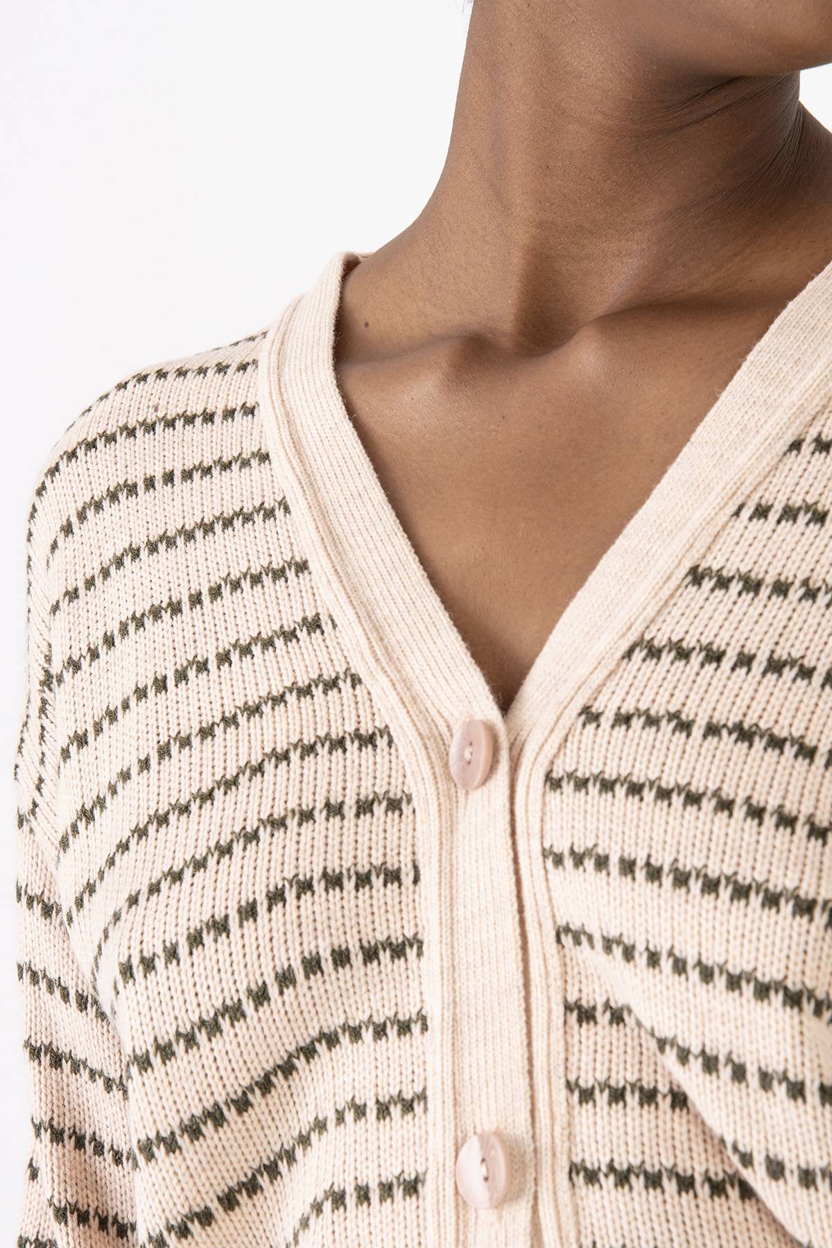 Cárdigan a Rayas H&O | De Prati Tienda Online