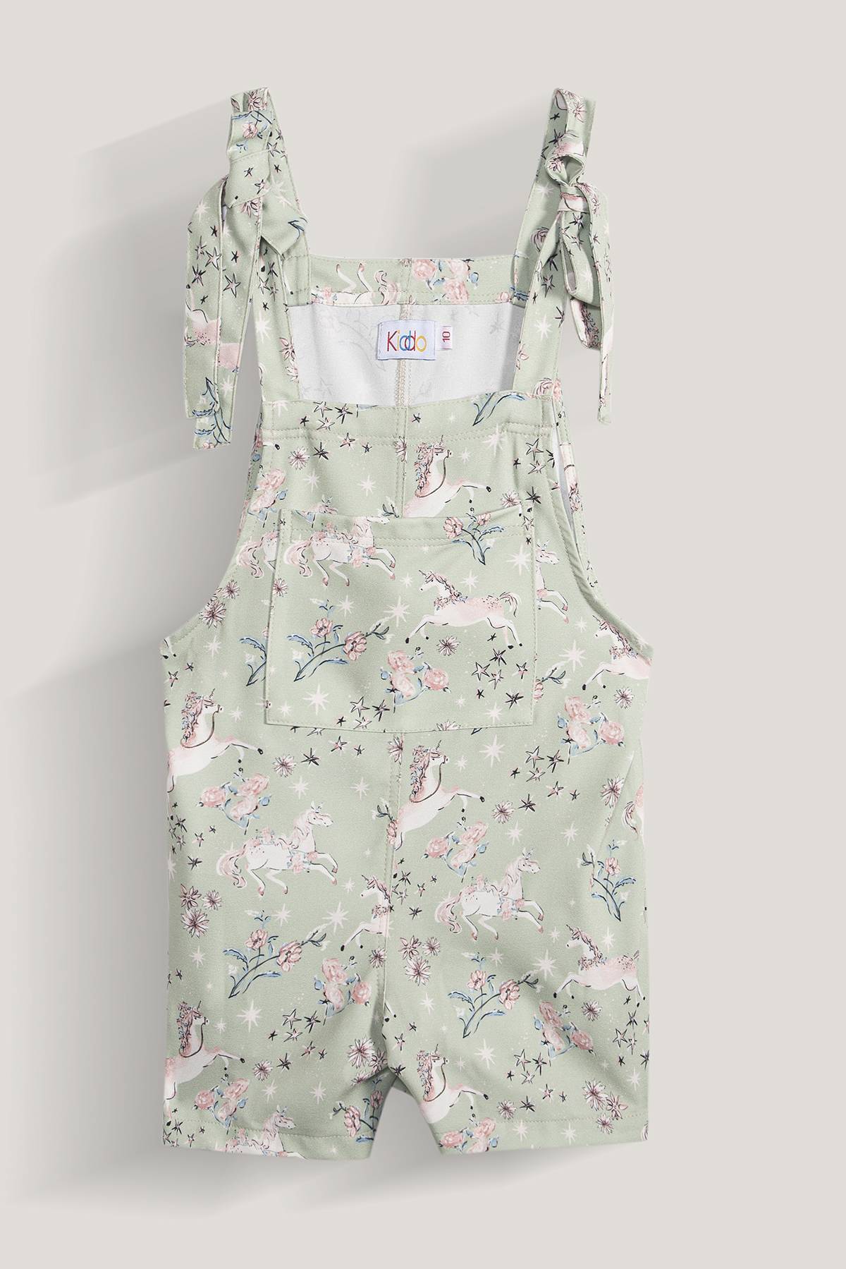 Overol Corto Estampado Kiddo | De Prati Tienda Online