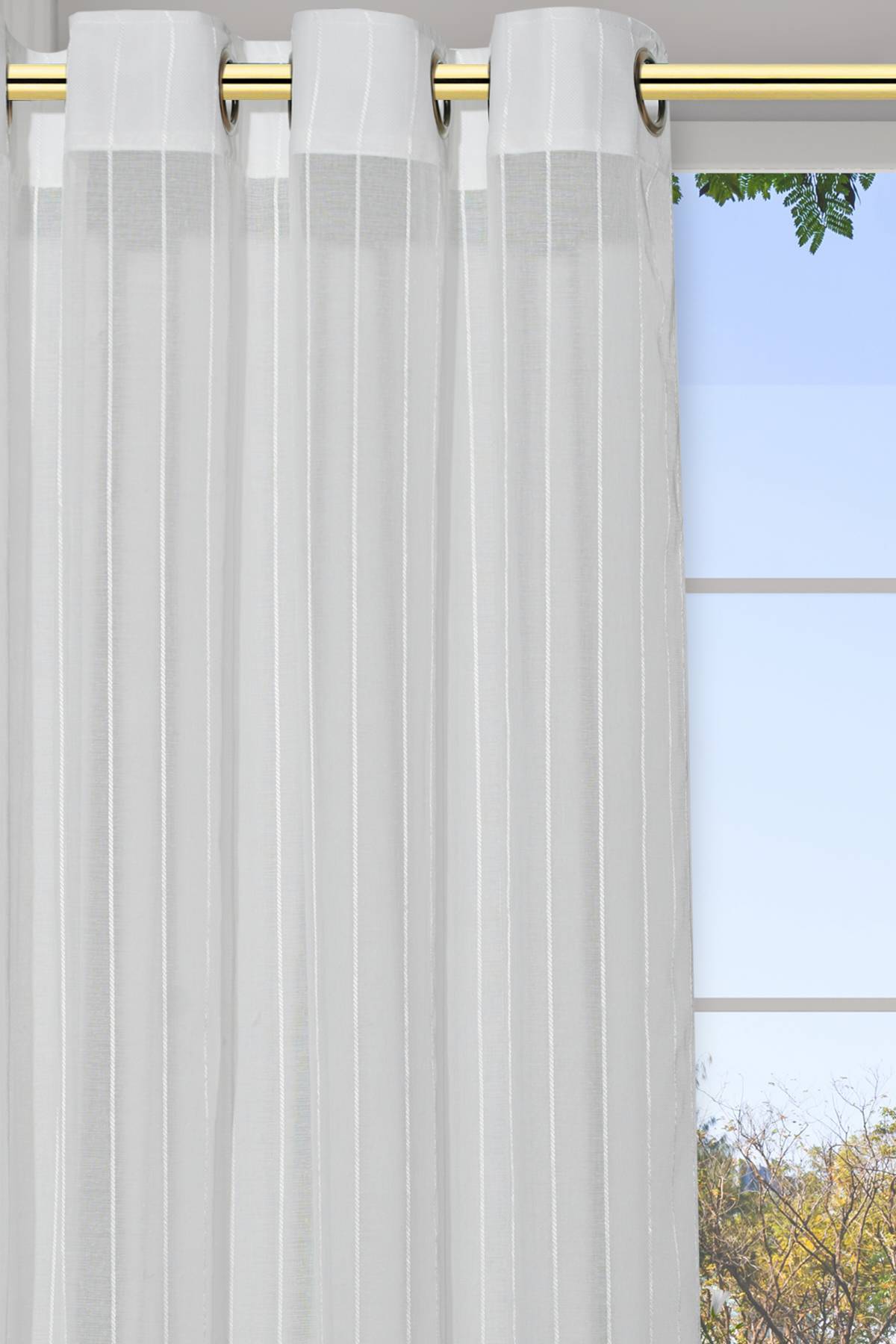Visillo Deconova Blanco | Deprati Tienda Online