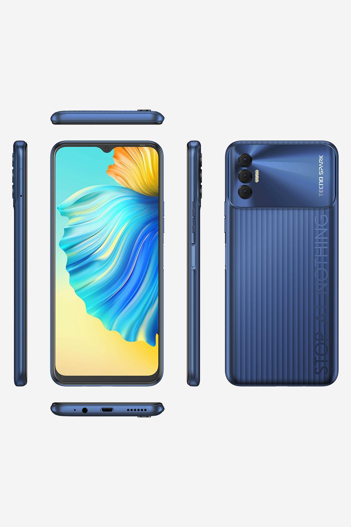 Tecno Spark 8P Azul | Deprati Tienda Online