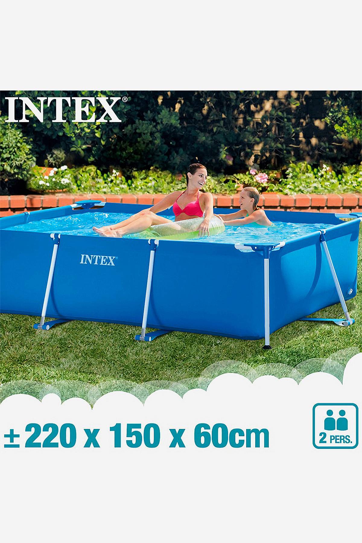 Piscina Rectangular de Tubo Intex | Deprati Tienda Online