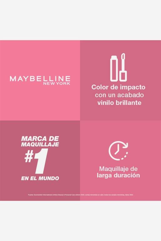 Labial Líquido Super Stay Vinyl Ink Maybelline Upbeat | Deprati Tienda ...