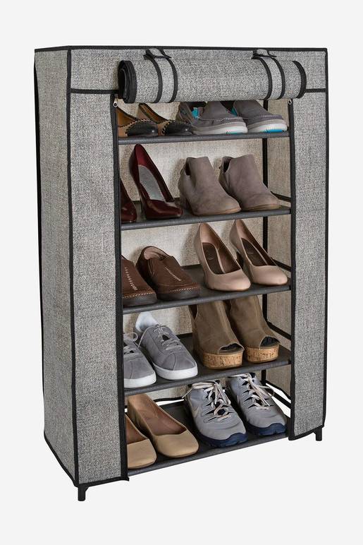 Zapatera 5 Repisas con Cobertor Simplify | Deprati Tienda Online