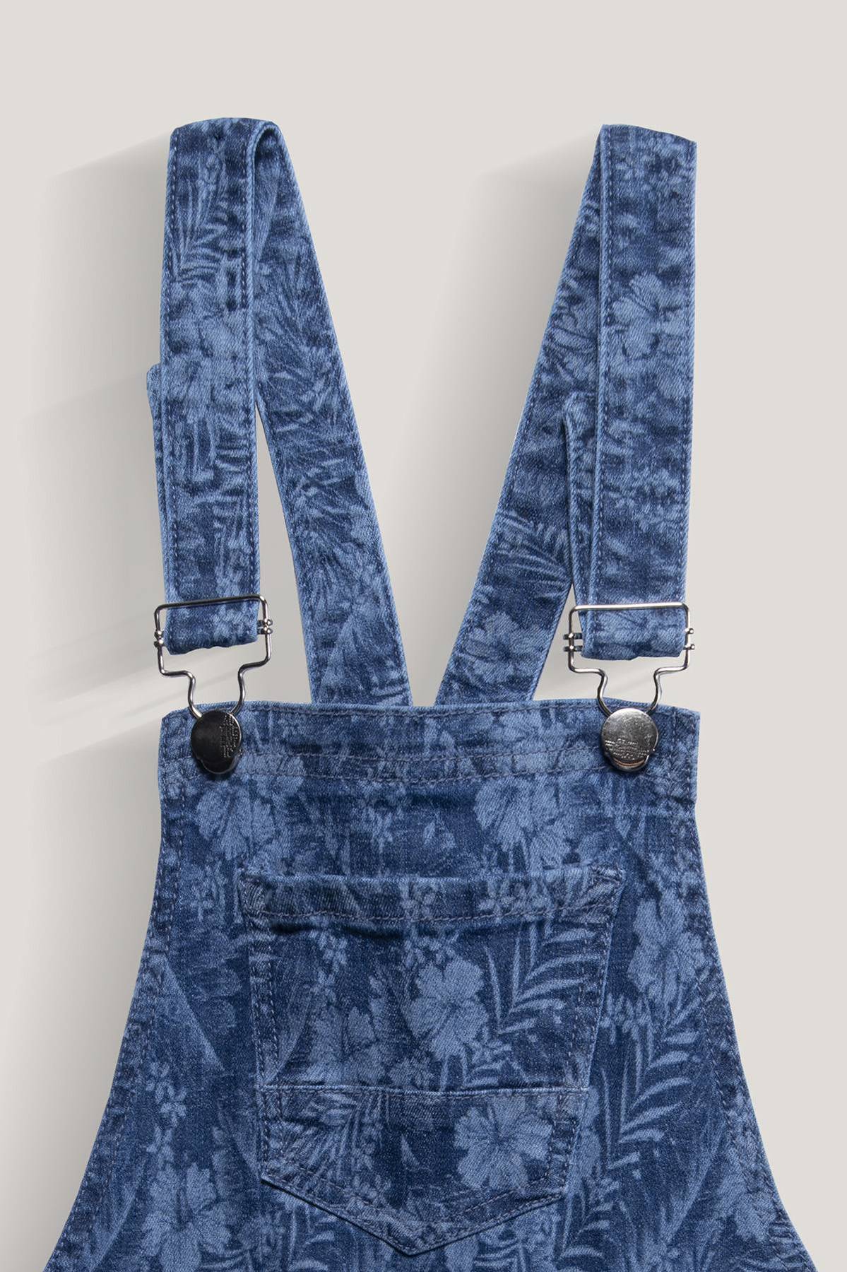 Overol Denim con Estampado Kiddo | De Prati Tienda Online
