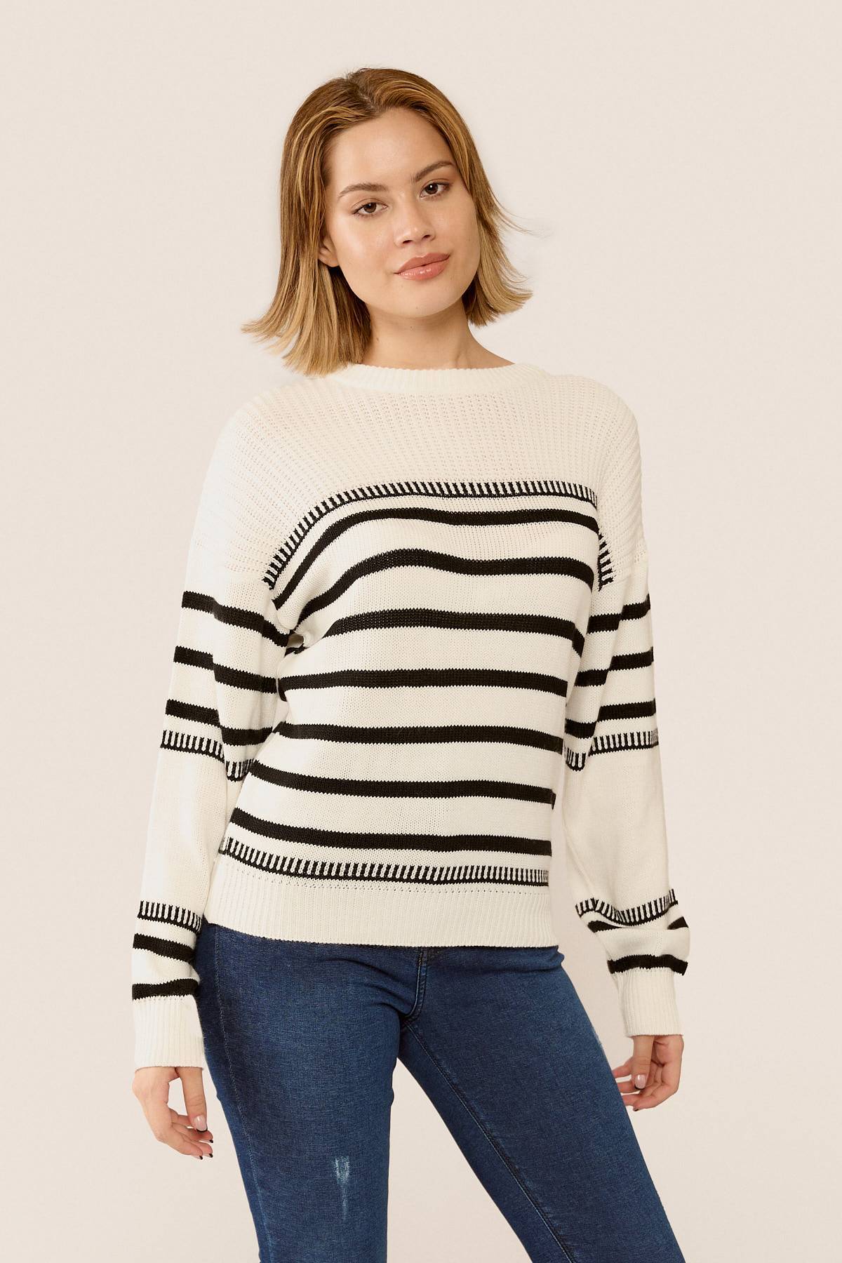 Sweater a Rayas H&O | De Prati Tienda Online
