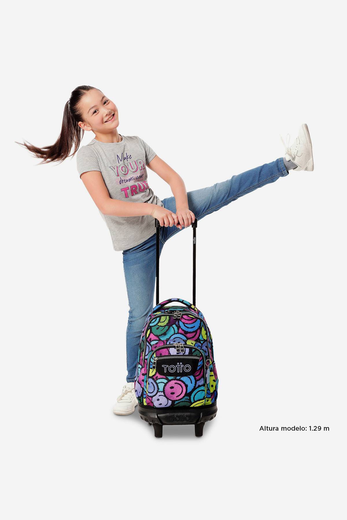 Mochila con Ruedas Totto Resma | Deprati Tienda Online