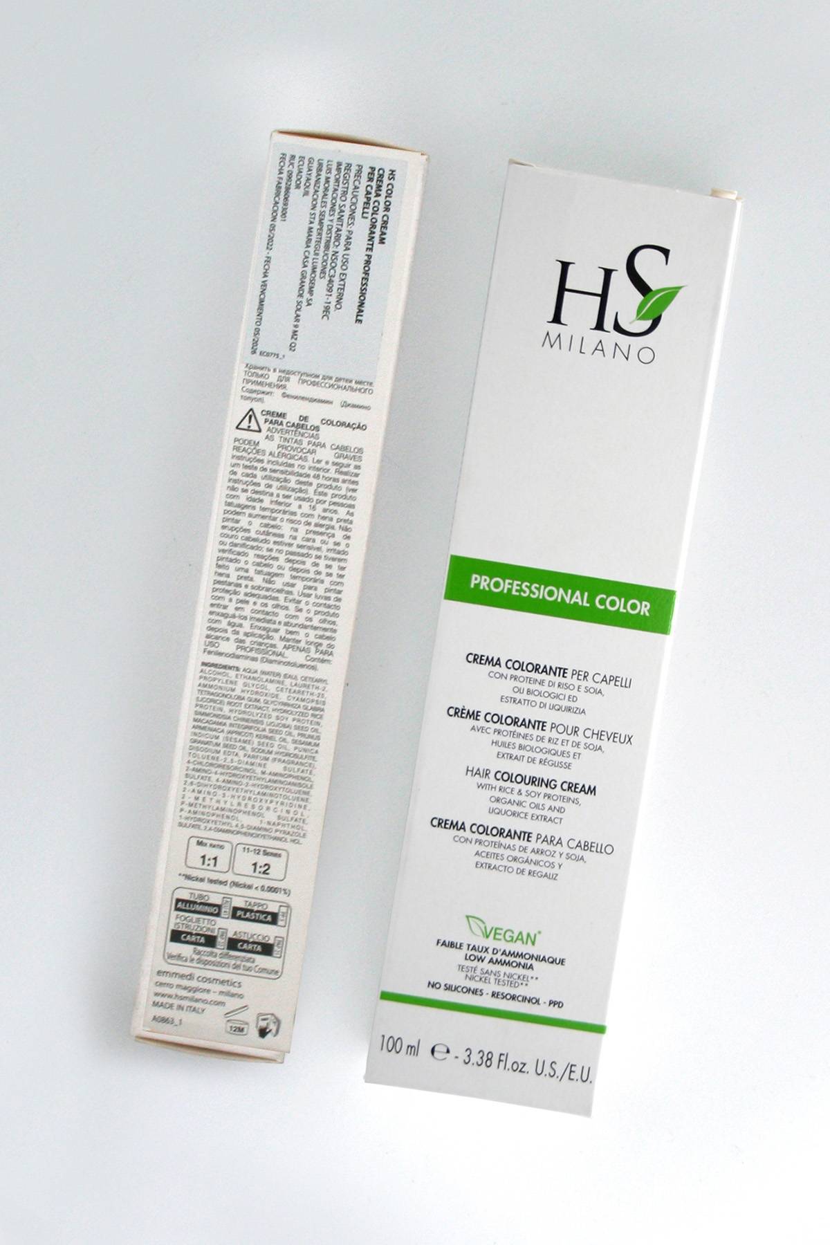 Tinte Orgánico HS Milano Negro 1.0 | Deprati Tienda Online