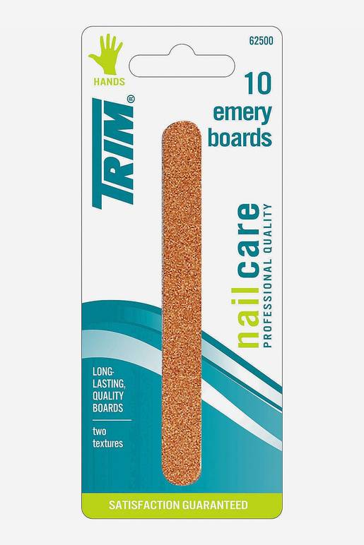 Set de limas de cartón Trim x10 | Deprati Tienda Online