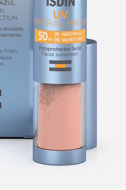 Protector solar UV Mineral Brush Isdin 2 g | Deprati Tienda Online