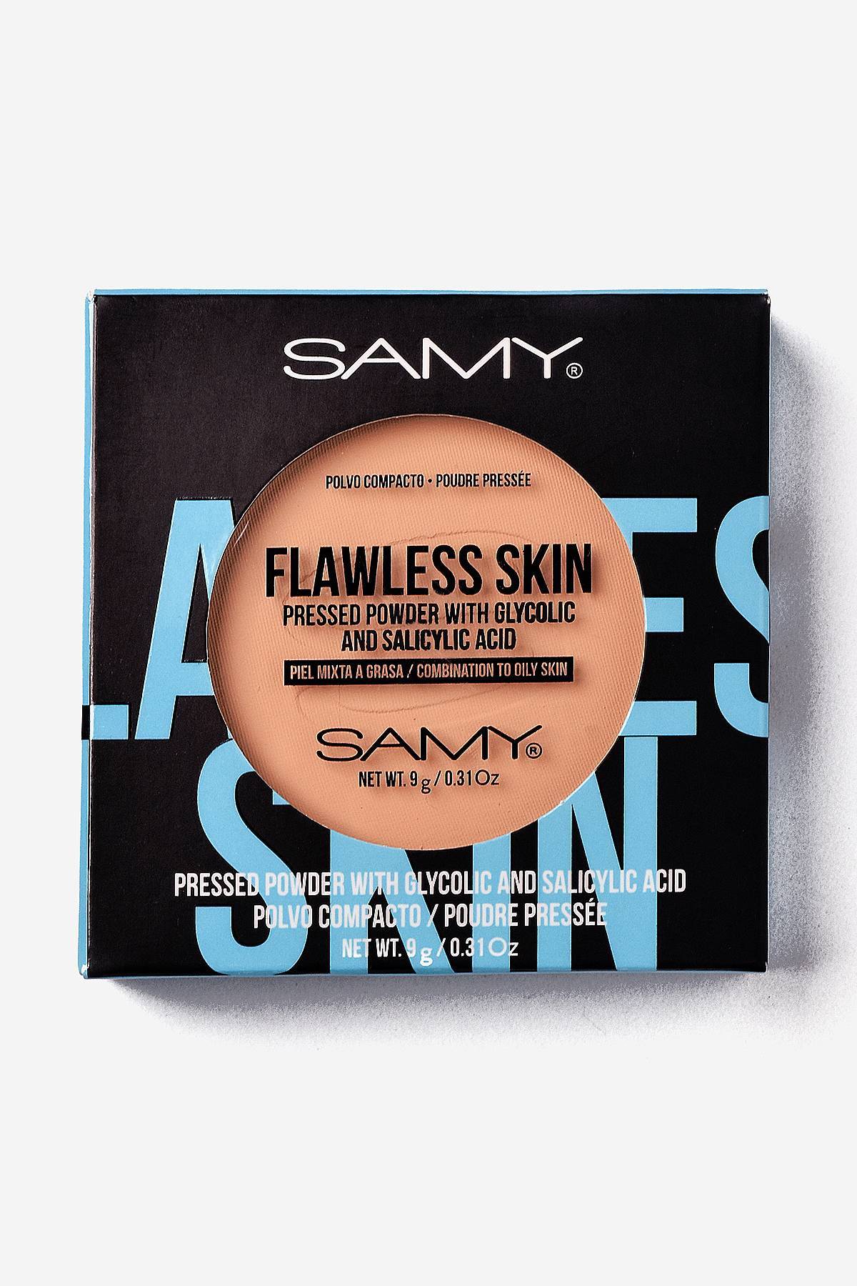Polvo Compacto Flawless Skin Samy 3 Media | Deprati Tienda Online