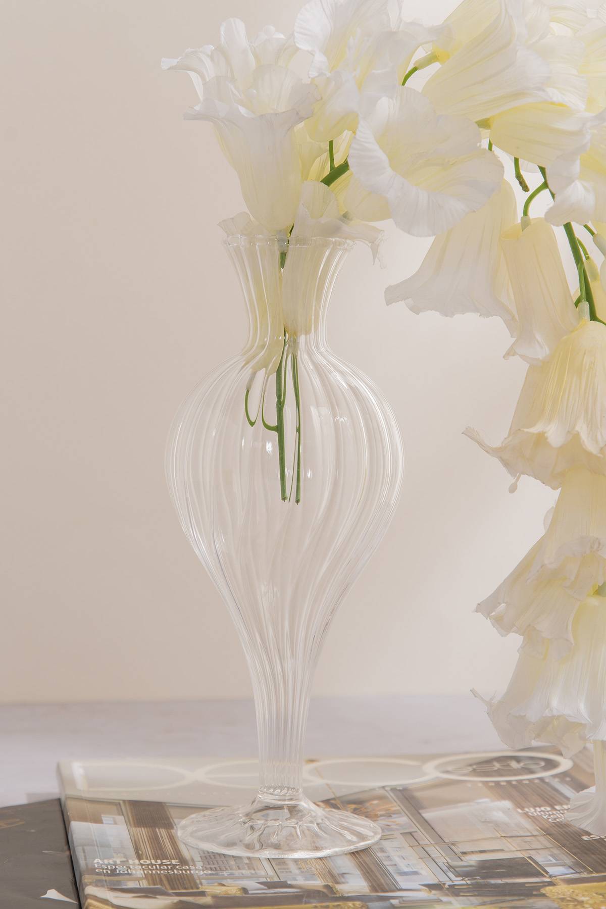 Florero Transparente Concepts 20.6cm | De Prati Tienda Online