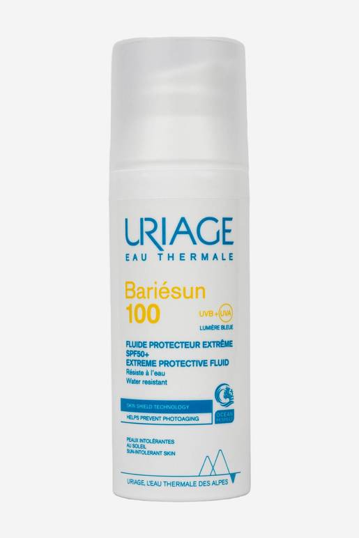 Protector Solar Bariésun 100 Fluido Protector Extremo SPF50+ Uriage | De Prati Tienda Online
