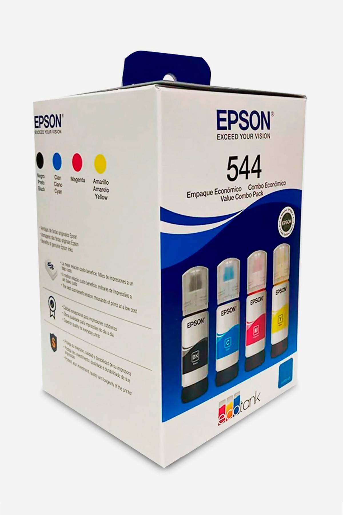 Set de Tinta Epson EcoTank X4 | Deprati Tienda Online