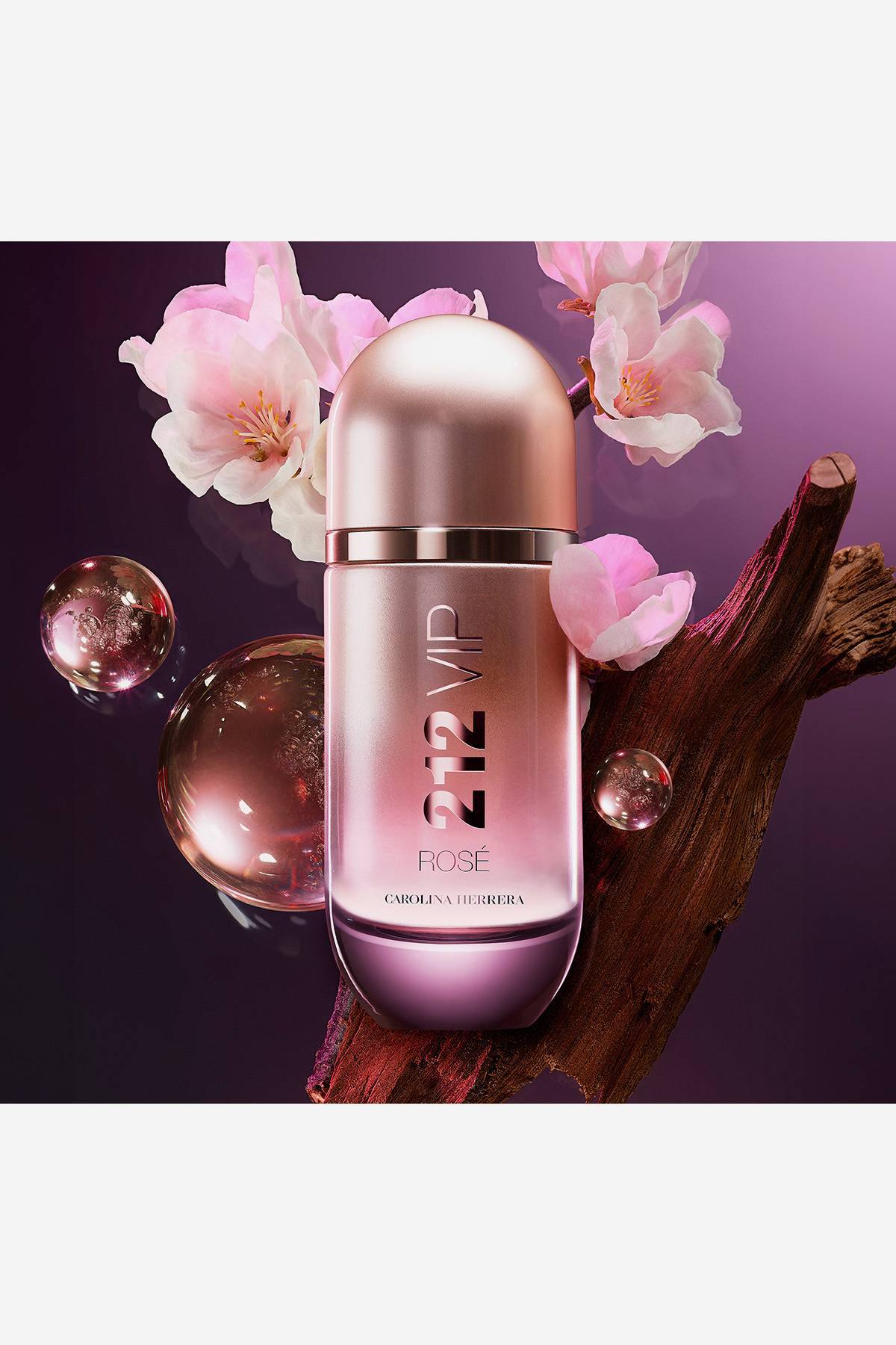 Eau de Parfum 212 VIP Rose Carolina Herrera 80 ml | Deprati Tienda Online