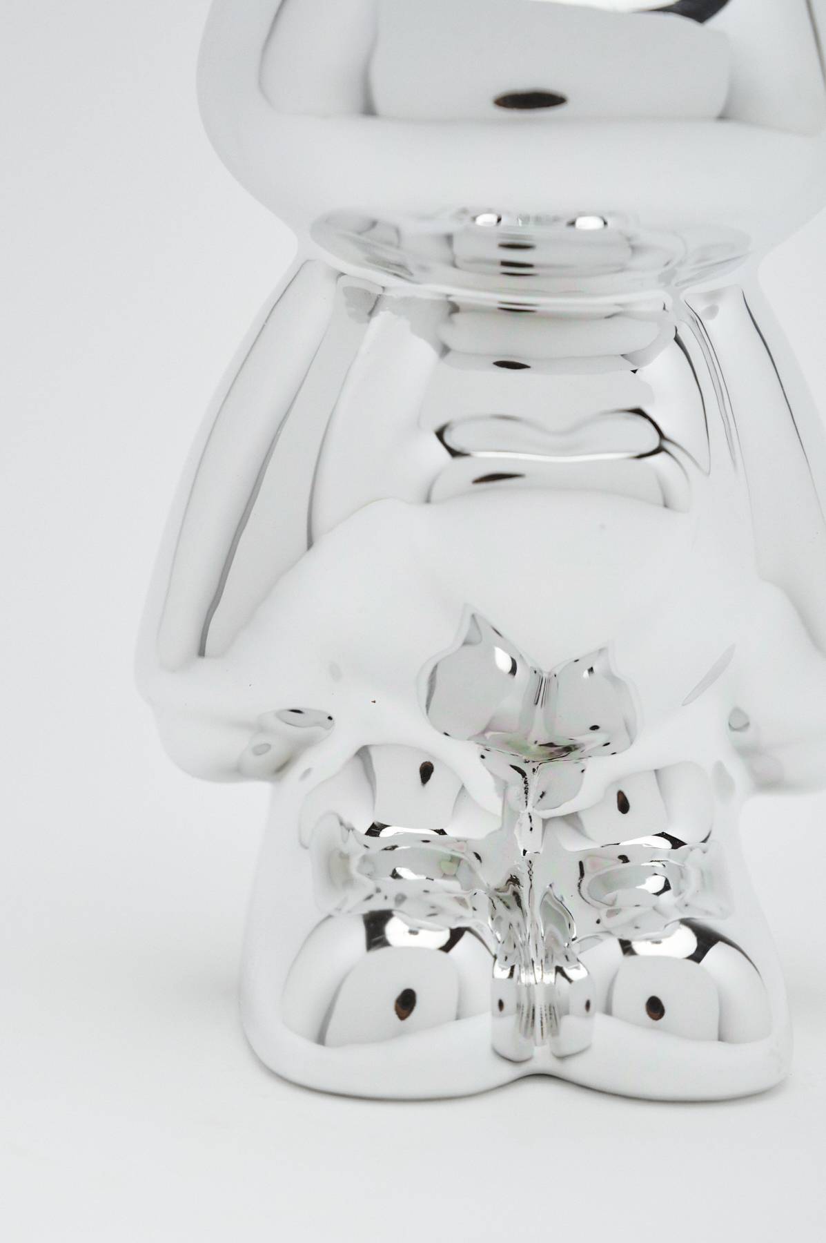 Oso Decorativo Plateado Concepts 18.5 cm | Deprati Tienda Online