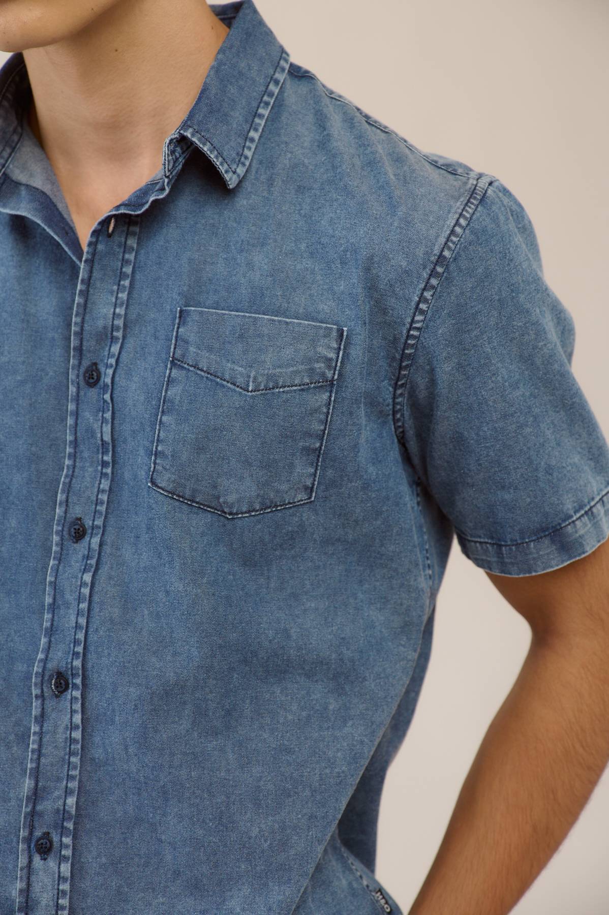 Camisa Custom Manga Corta H&O | Deprati Tienda Online
