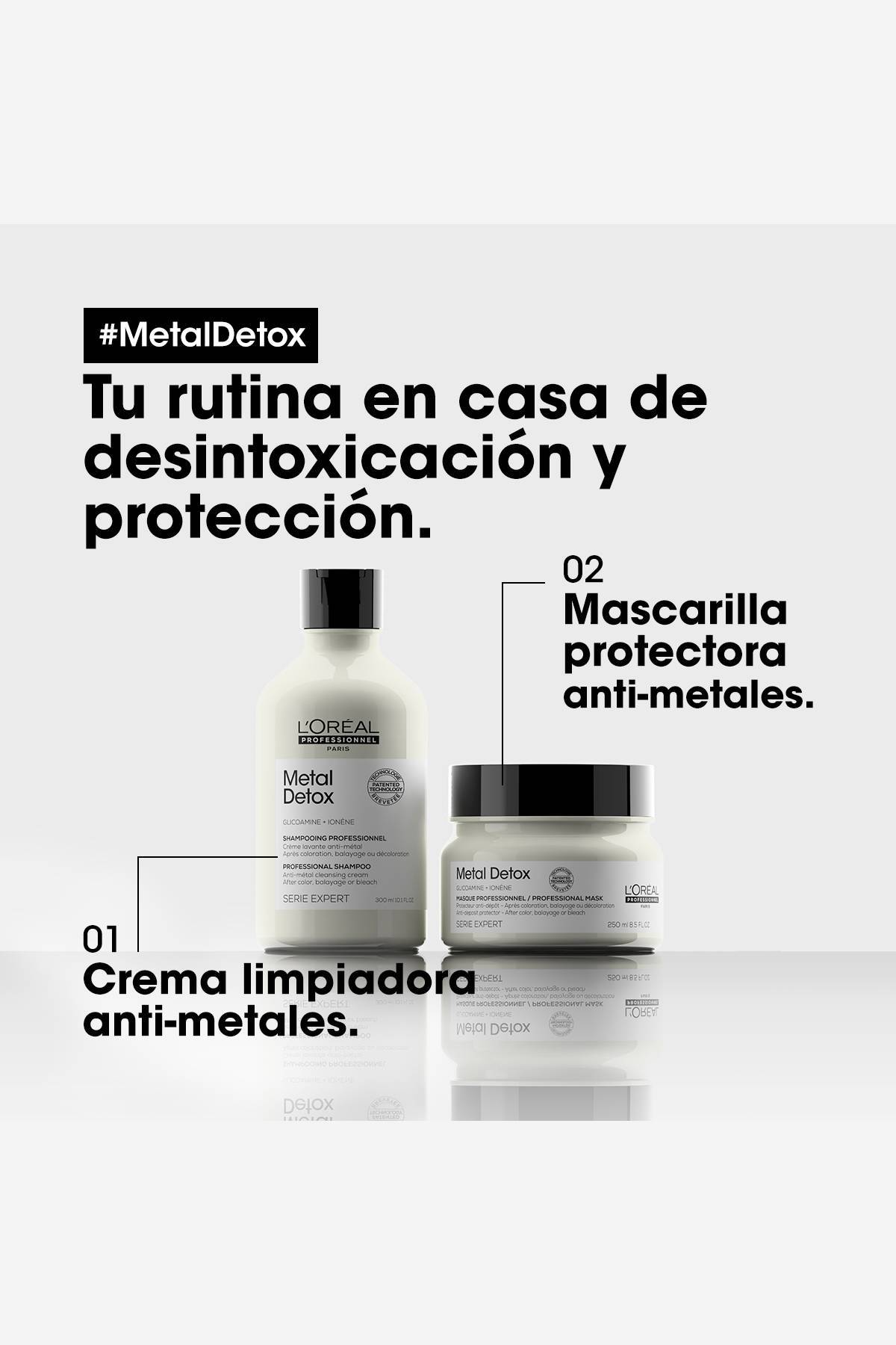 Shampoo Metal Detox L'Oréal Professionnel 300 ml | Deprati Tienda Online