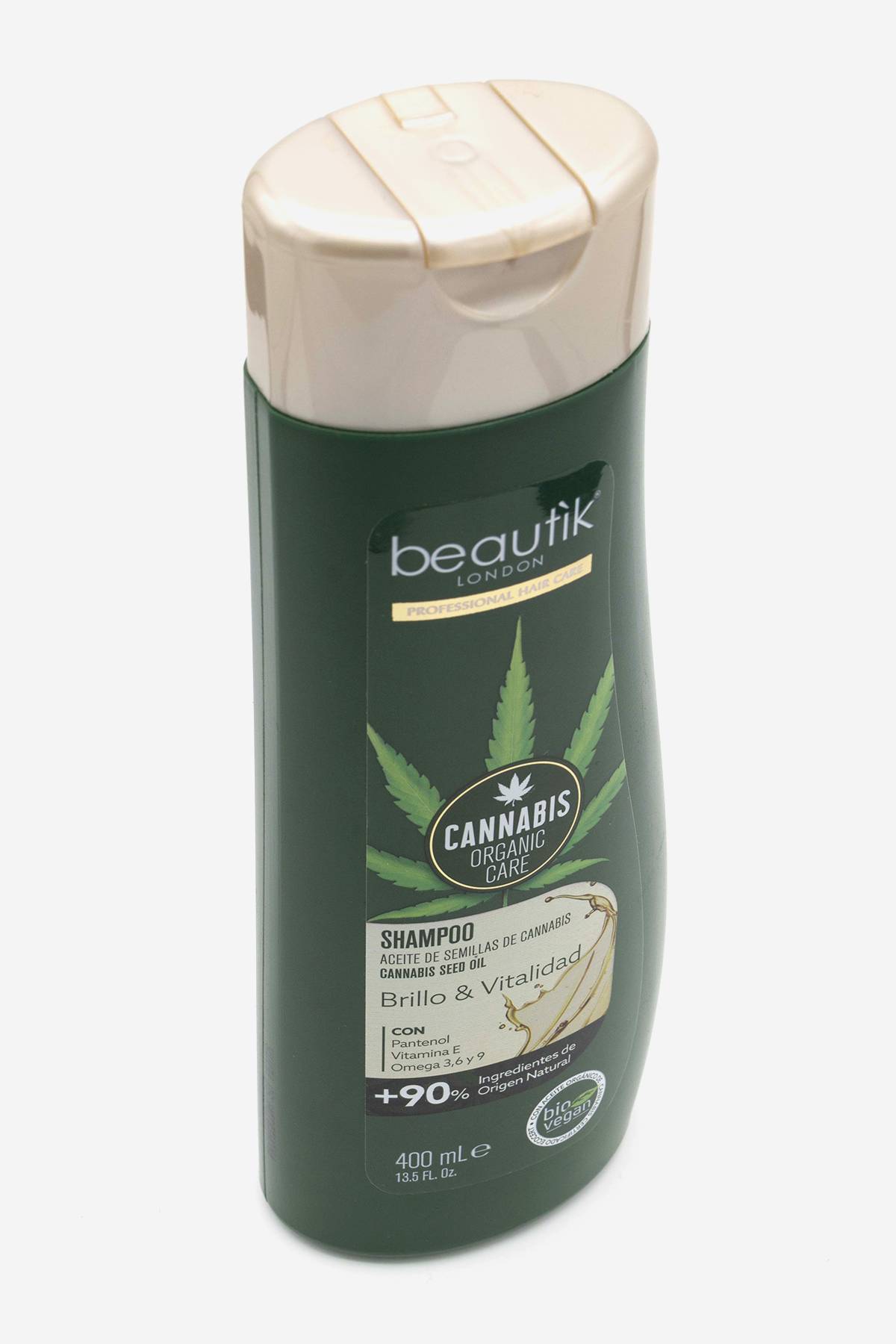 Shampoo Cannabis Organic Care Beautik London 400ml | Deprati Tienda Online