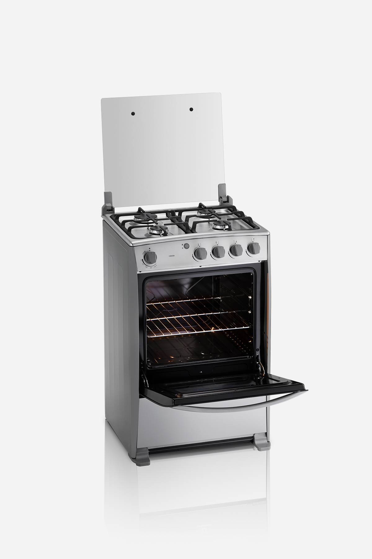 Cocina Coruña Quarzo Croma Indurama 4 Quemadores a Gas C24 S01 ...