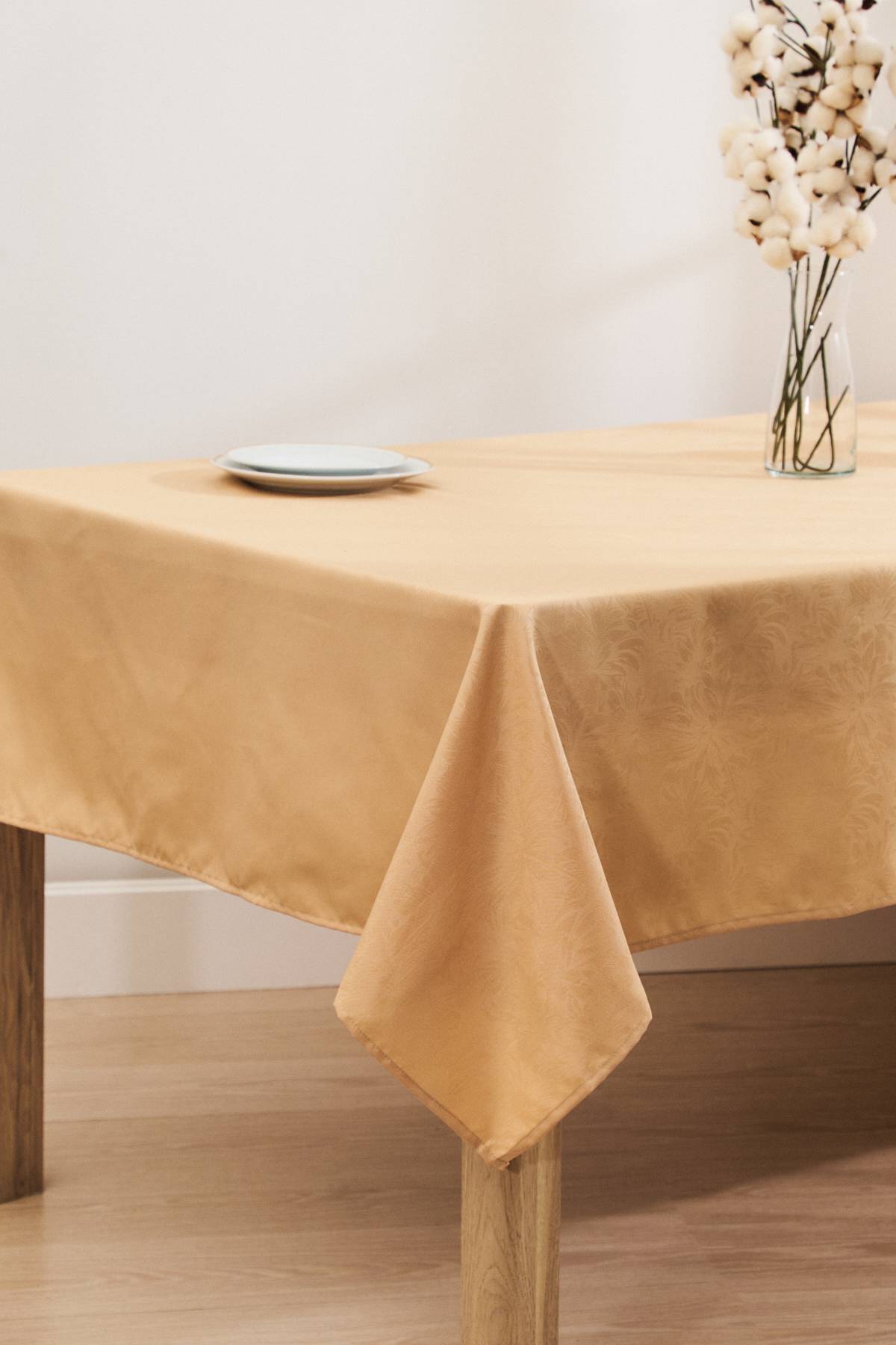 Mantel Rectangular Flora Almendra Deconova | Deprati Tienda Online