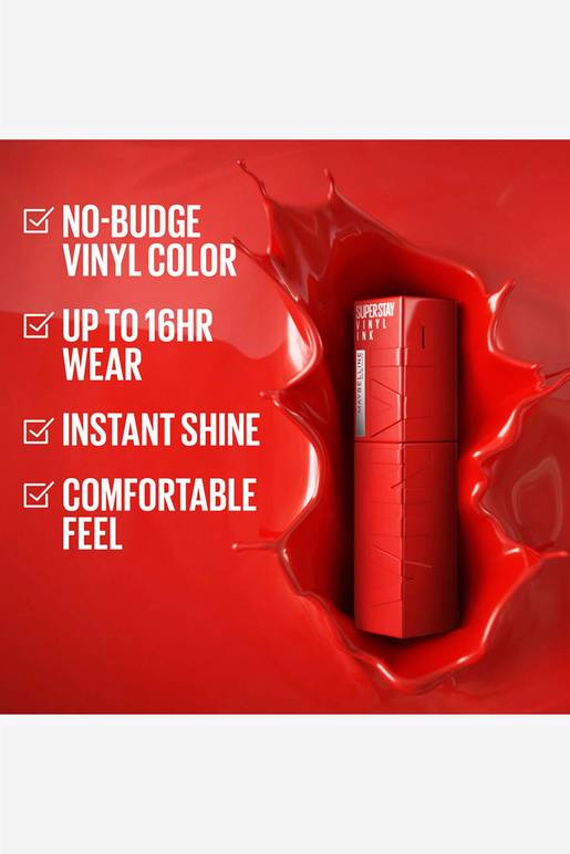 Labial Líquido Super Stay Vinyl Ink Maybelline Witty 40 | Deprati ...