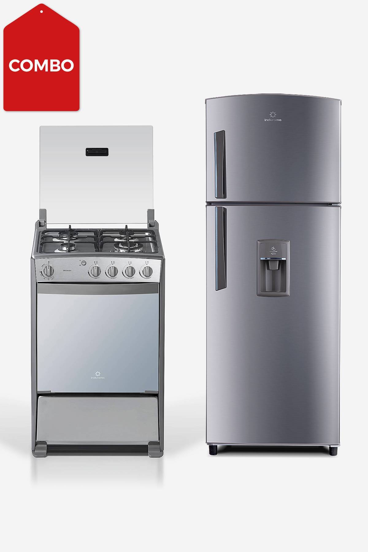 Combo Refrigeradora RI-405CR Indurama + Cocina Granada Quarzo Plus | De ...