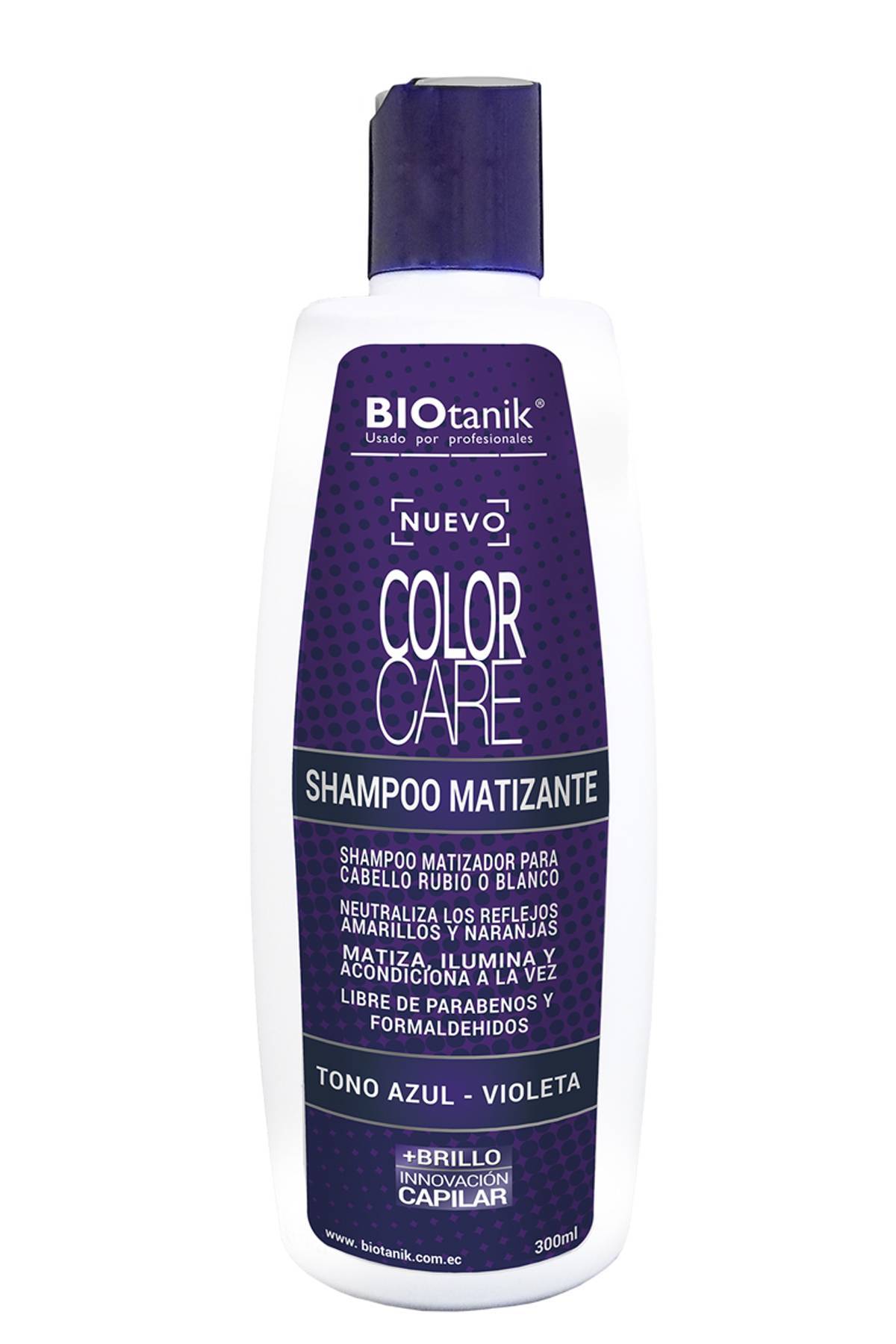 Shampoo Matizante Color Care Biotanik 300ml | Deprati Tienda Online